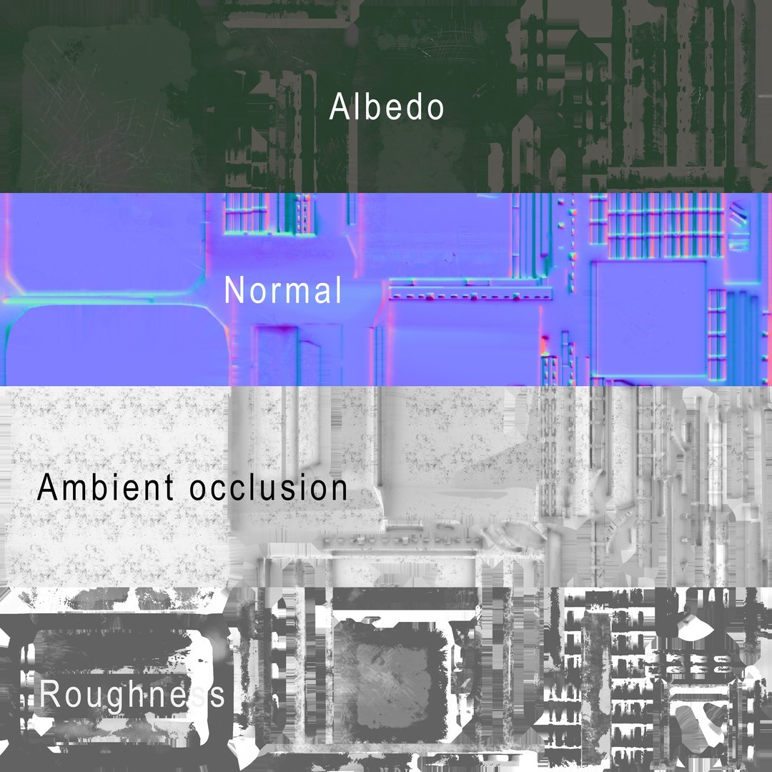 3D O Block - Chicago Parkway Garden Homes Model - TurboSquid 1744017