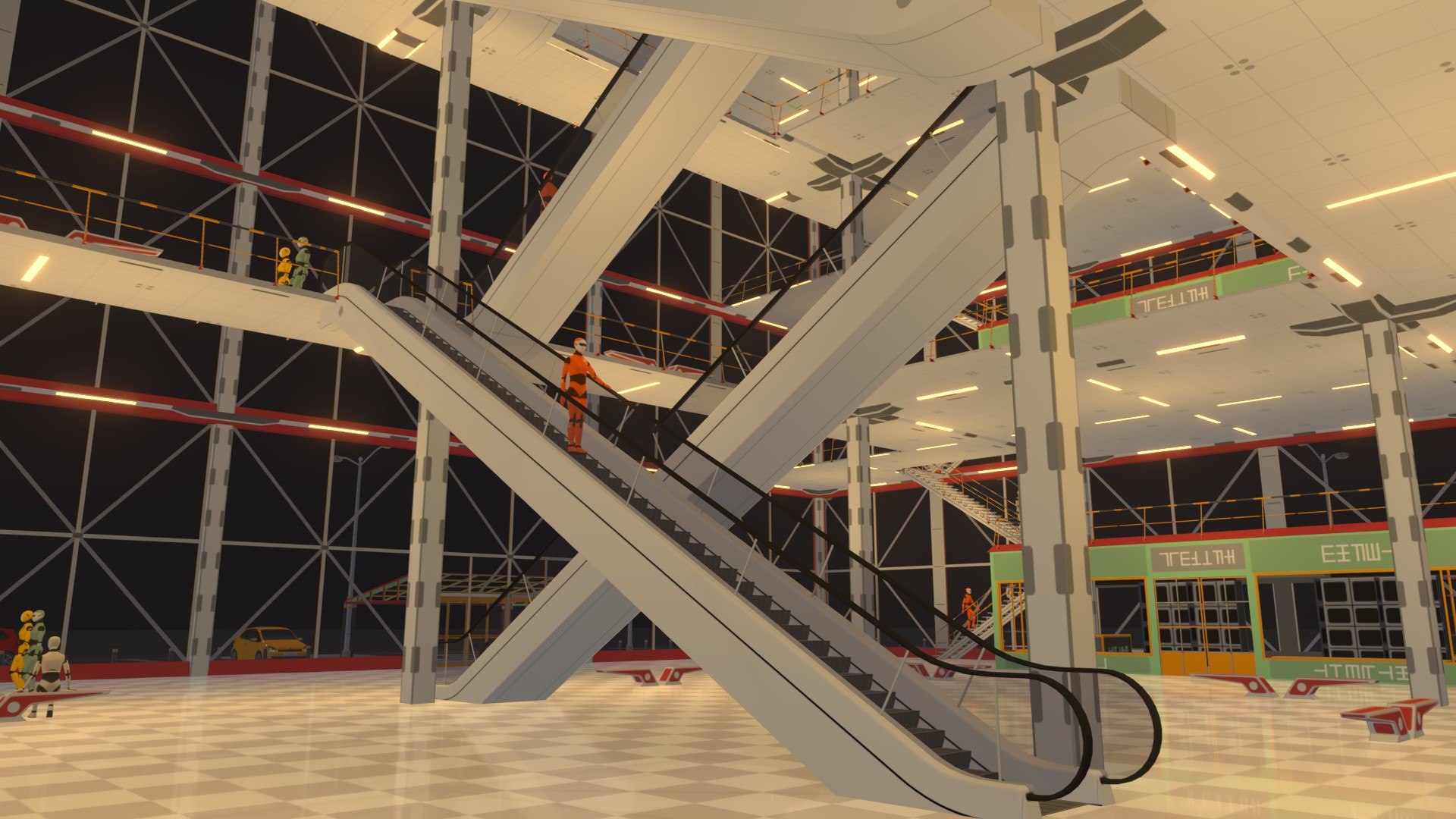 Mall Shopping 3D Model - TurboSquid 2153184