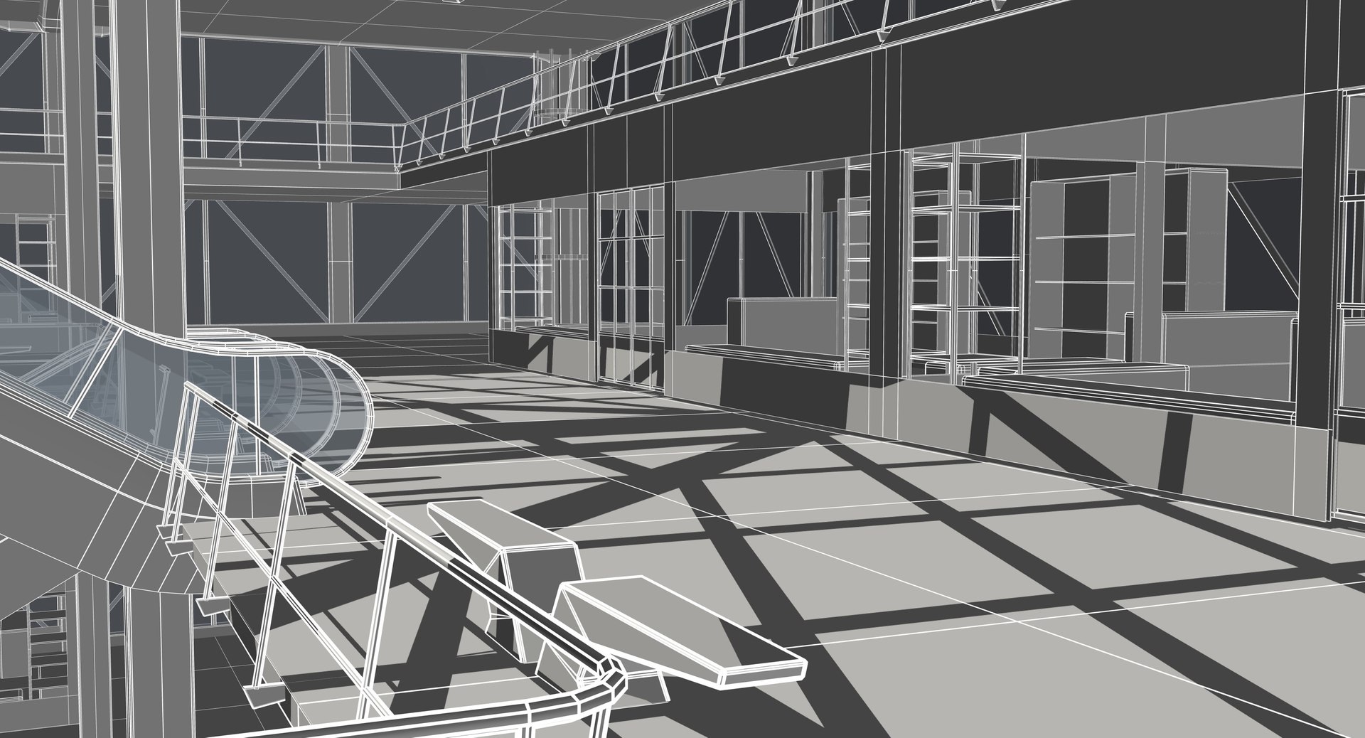 Mall Shopping 3D Model - TurboSquid 2153184