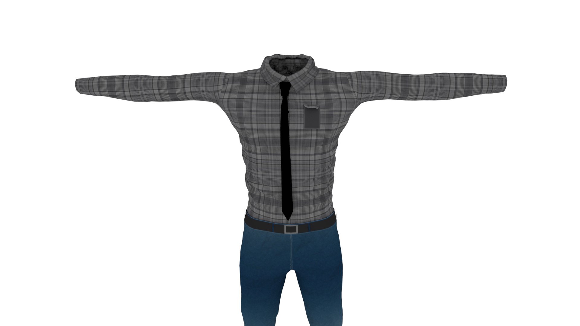Male Clothing 3D Model - TurboSquid 2109947