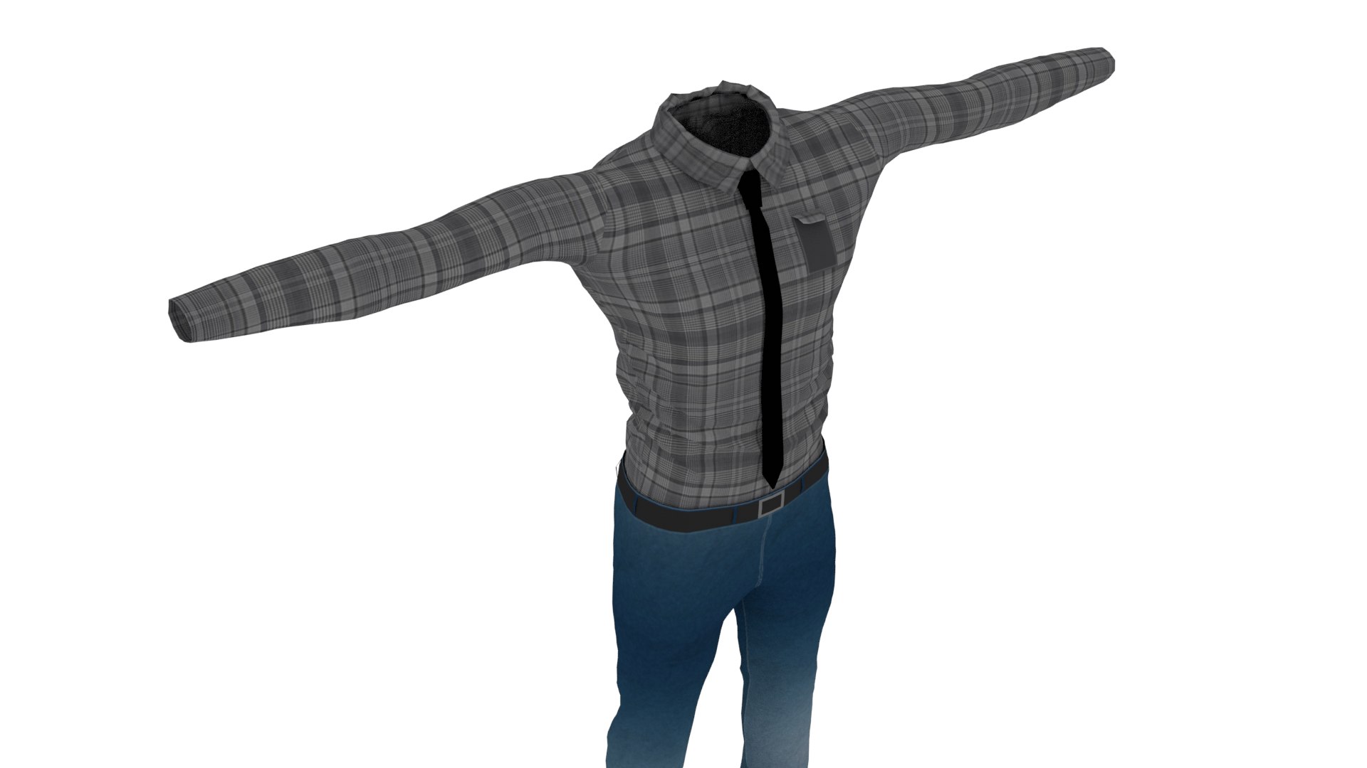 Male Clothing 3D Model - TurboSquid 2109947