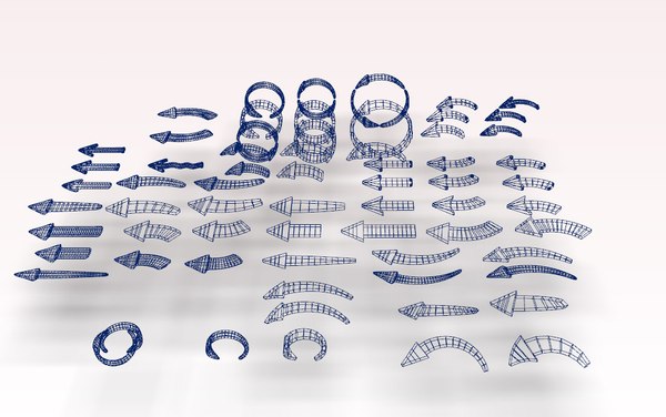 maya arrows illustrations symbol