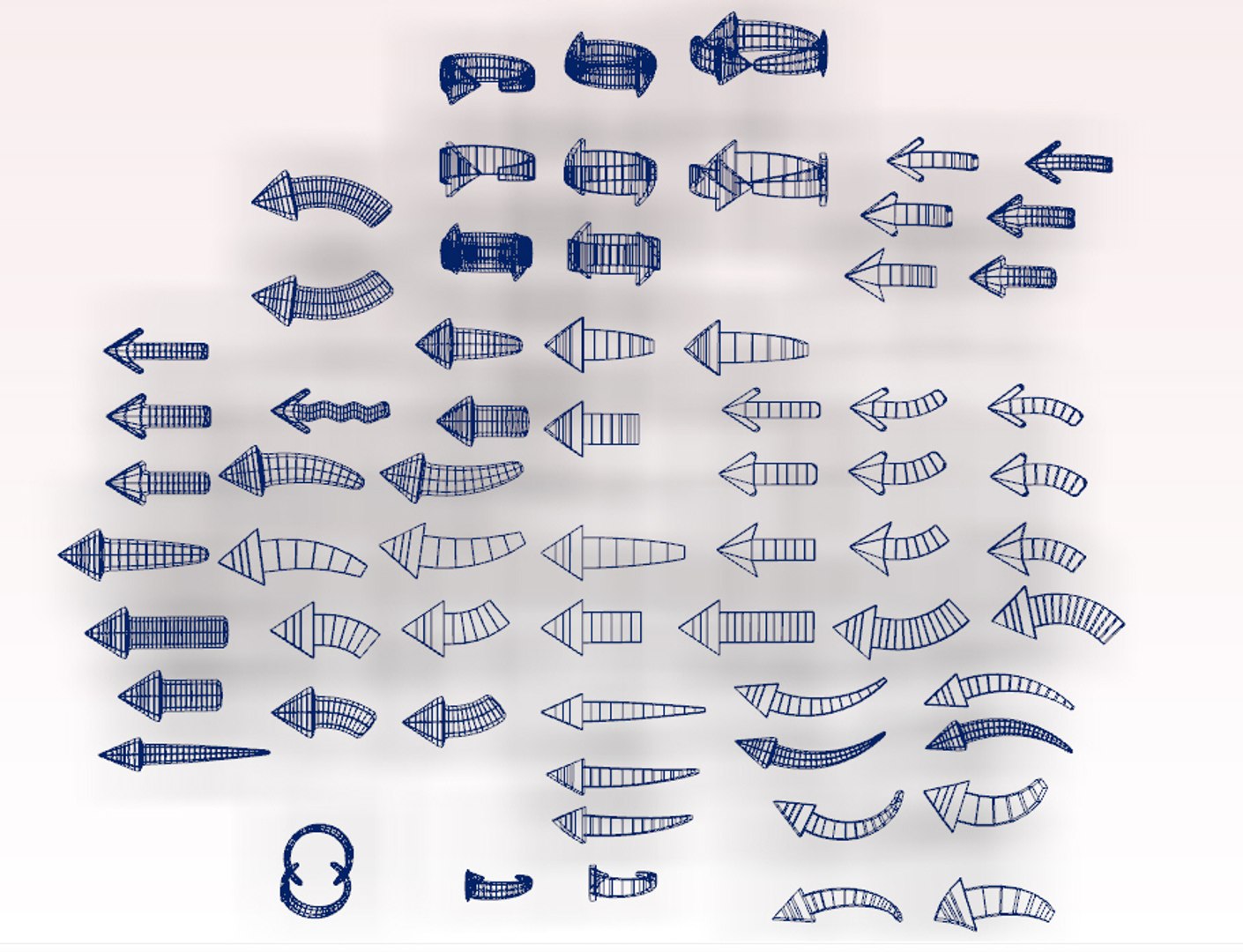 Maya Arrows Illustrations Symbol