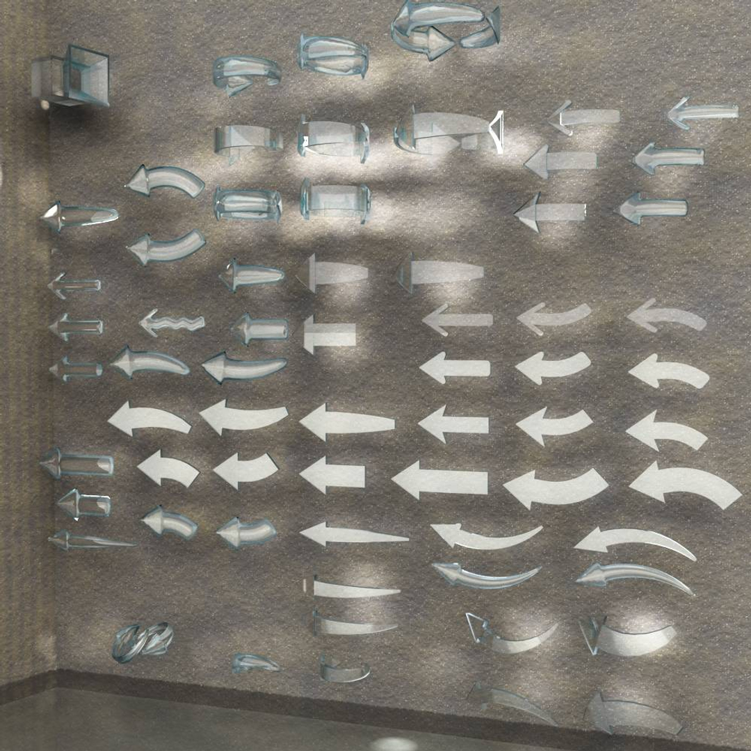 maya arrows illustrations symbol