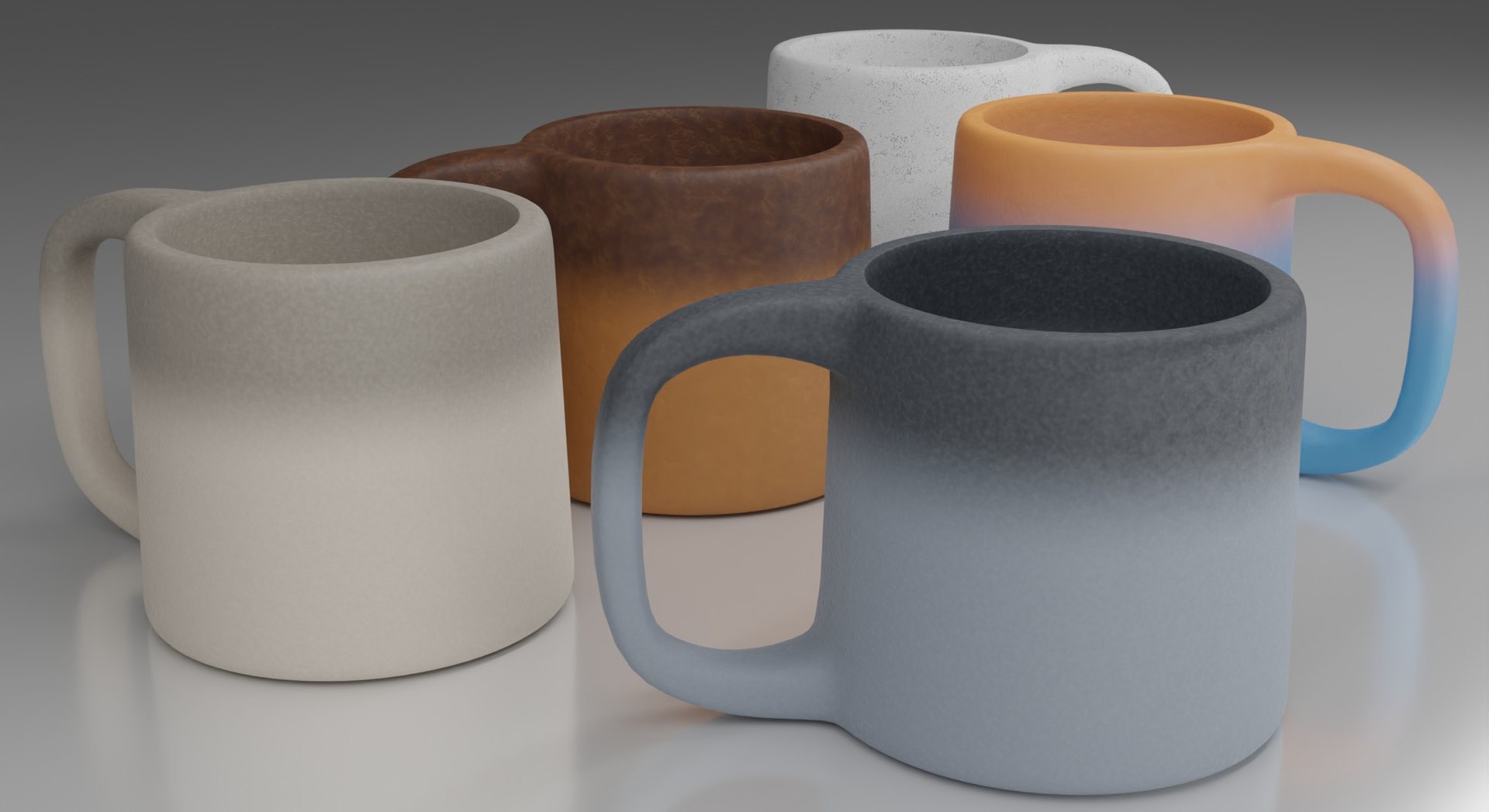 3D Ceramic mug asset model - TurboSquid 1787809