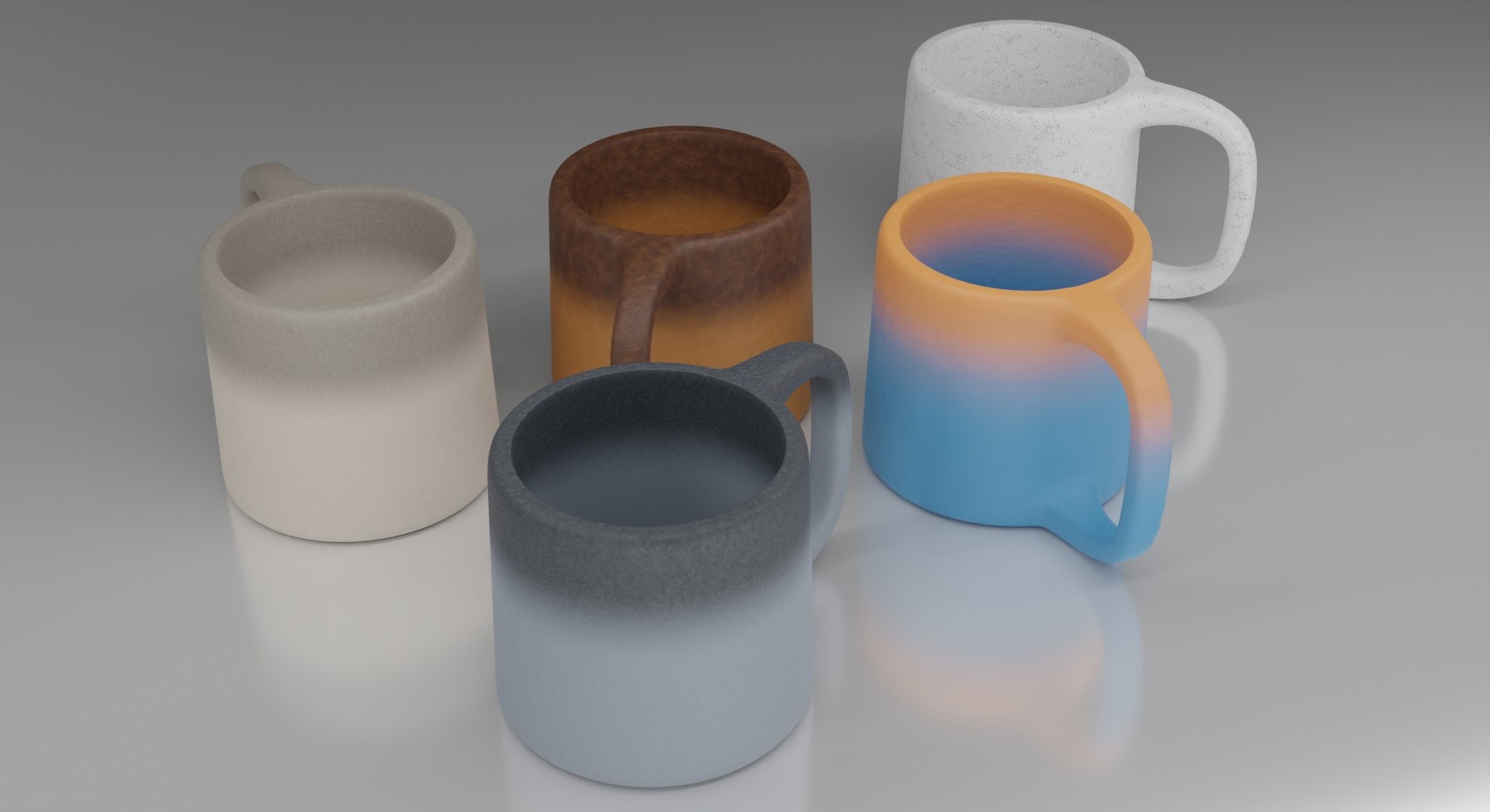 3D Ceramic mug asset model - TurboSquid 1787809