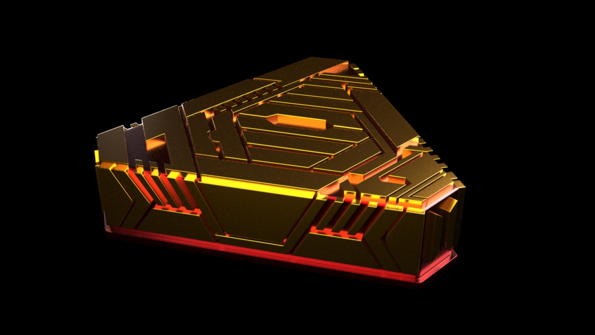 Sci Fi Object 7 3D Model - TurboSquid 2285425