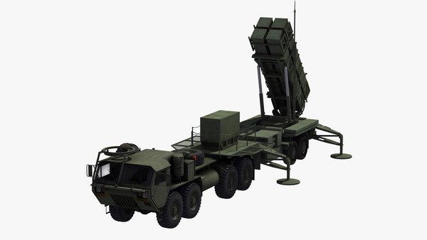 3D patriot sam battery hemtt - TurboSquid 1551530