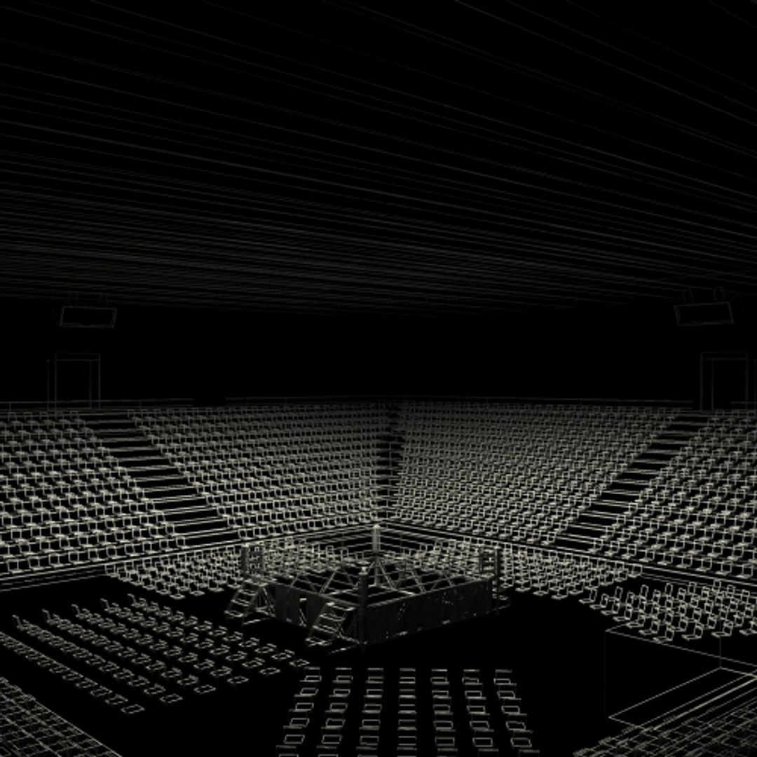 Boxing Arena 3d Model