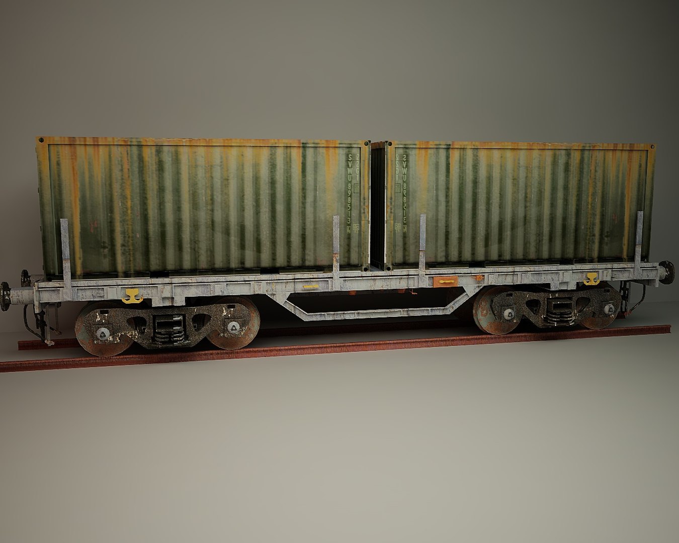 3D Wagon Container Model - TurboSquid 1251113