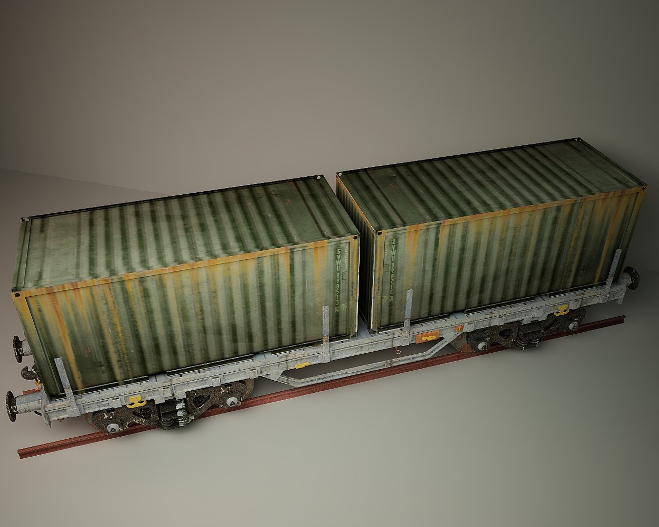 3D Wagon Container Model - TurboSquid 1251113