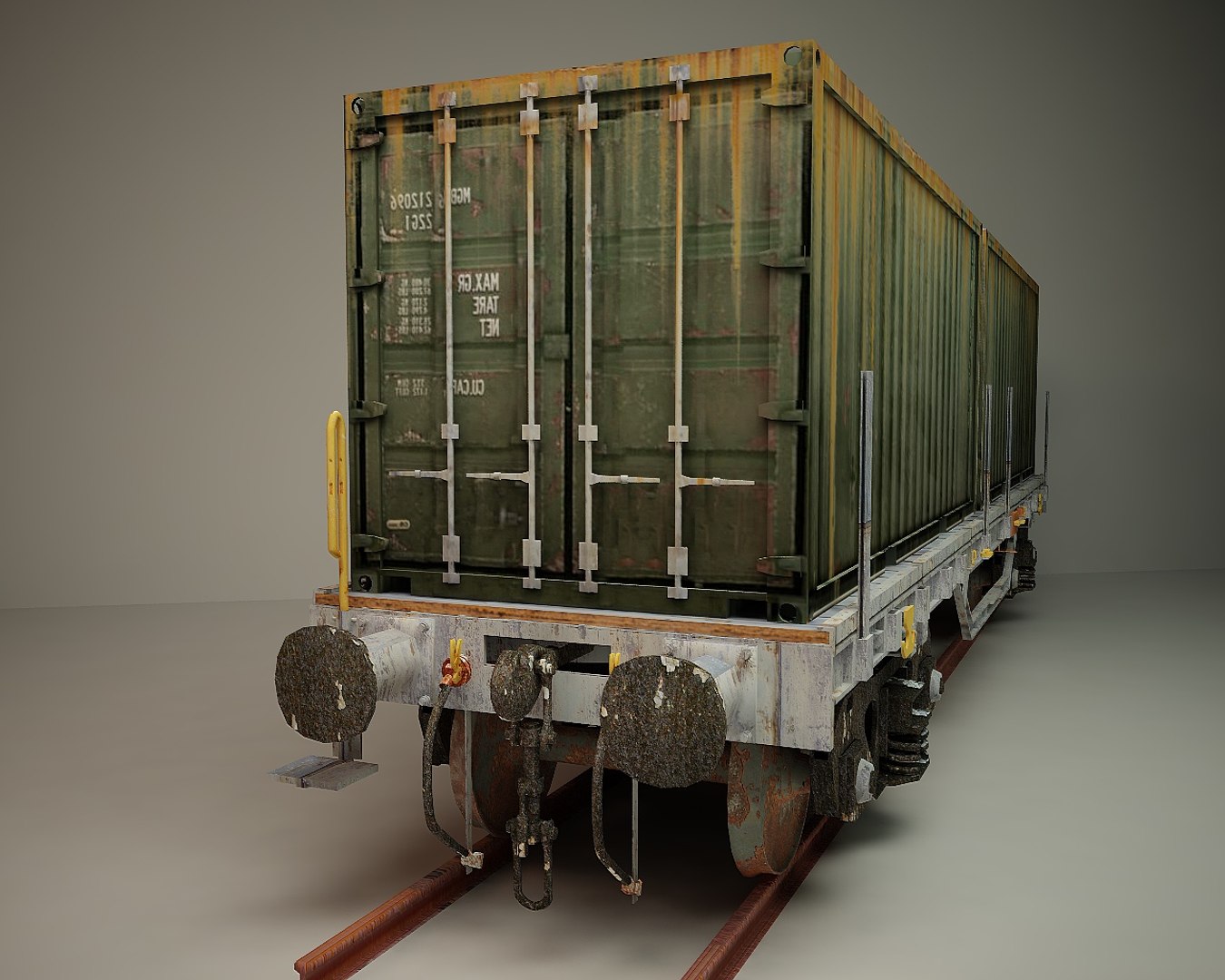 3D Wagon Container Model - TurboSquid 1251113