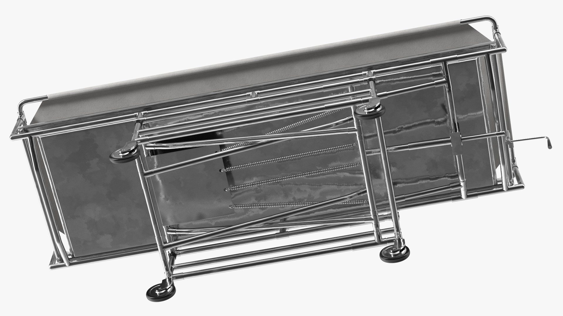 3D Covered Mortuary Gurney Rigged Model - TurboSquid 2012401