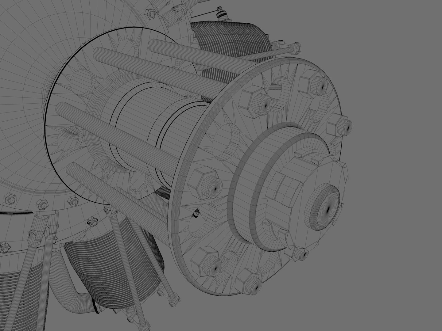 3d Model Rotary Engine
