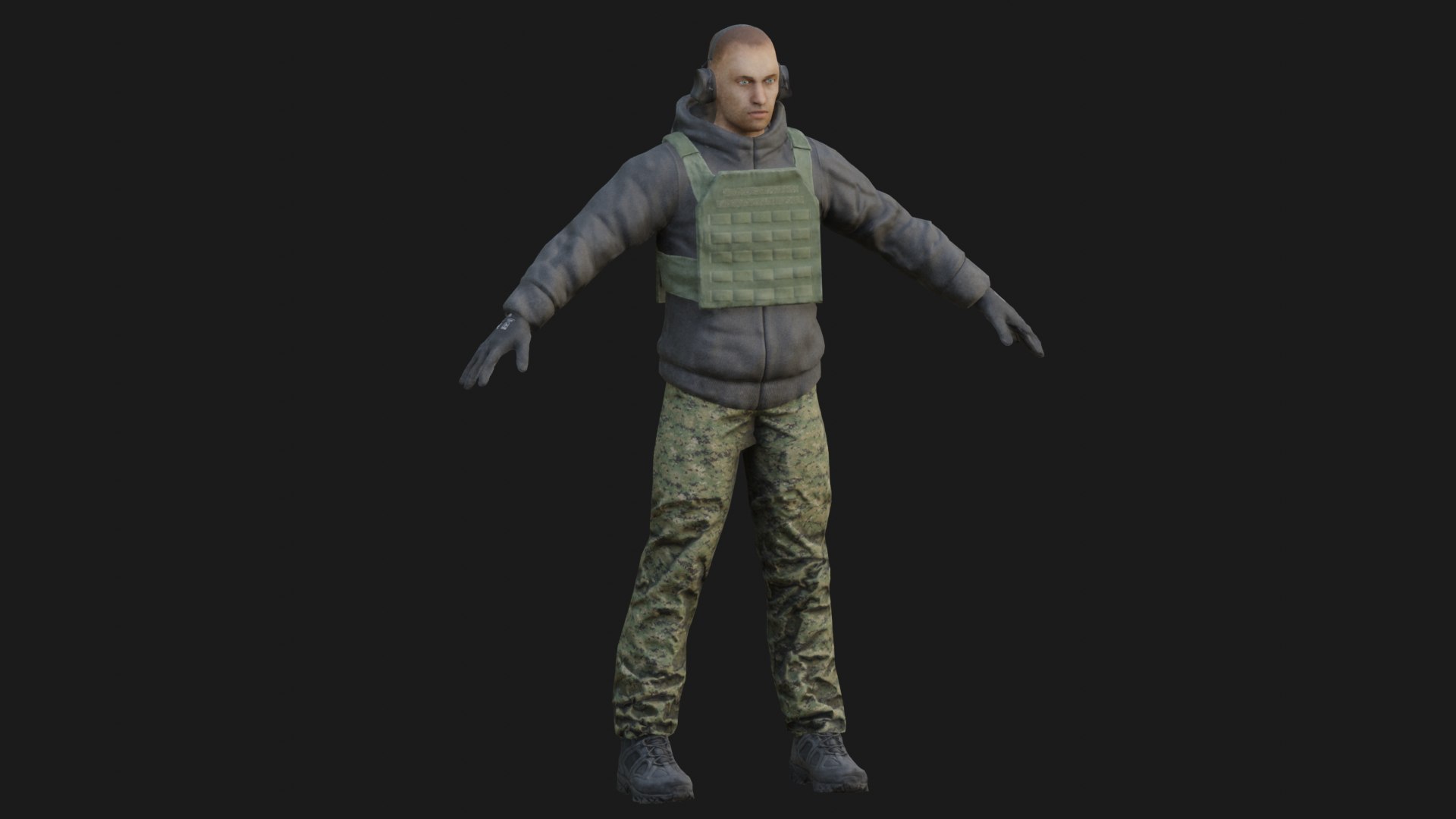 3D Special Forces Soldier Model - TurboSquid 2383868