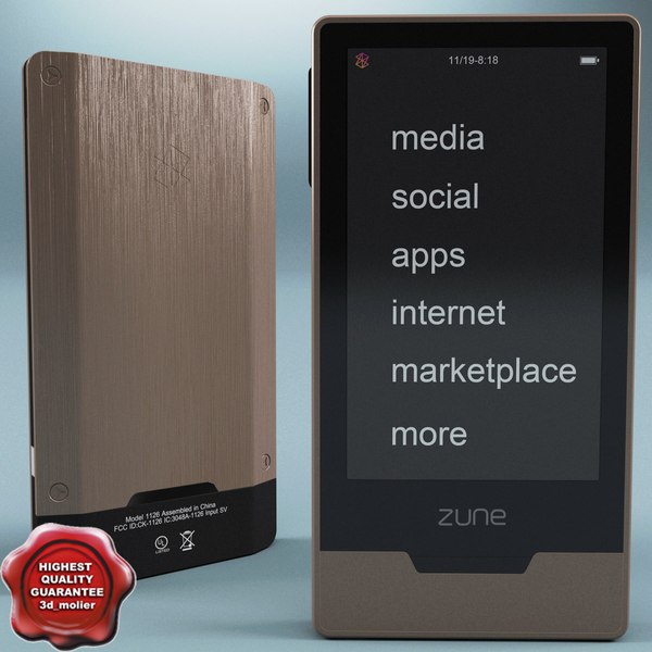 Microsoft Zune 3D Models for Download | TurboSquid