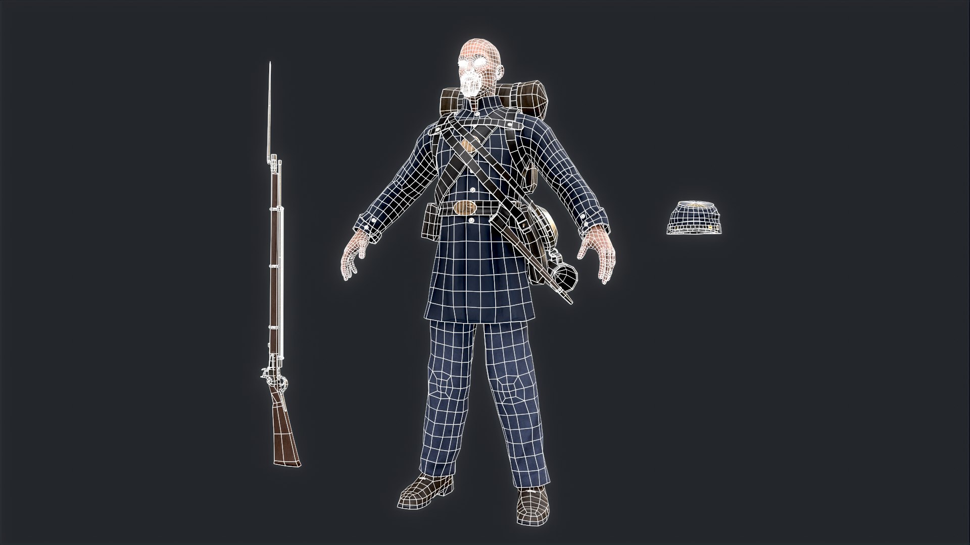 Soldier 1 Model - TurboSquid 2136865