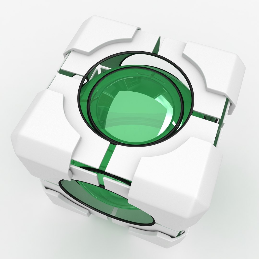 3d Model Portal Cube