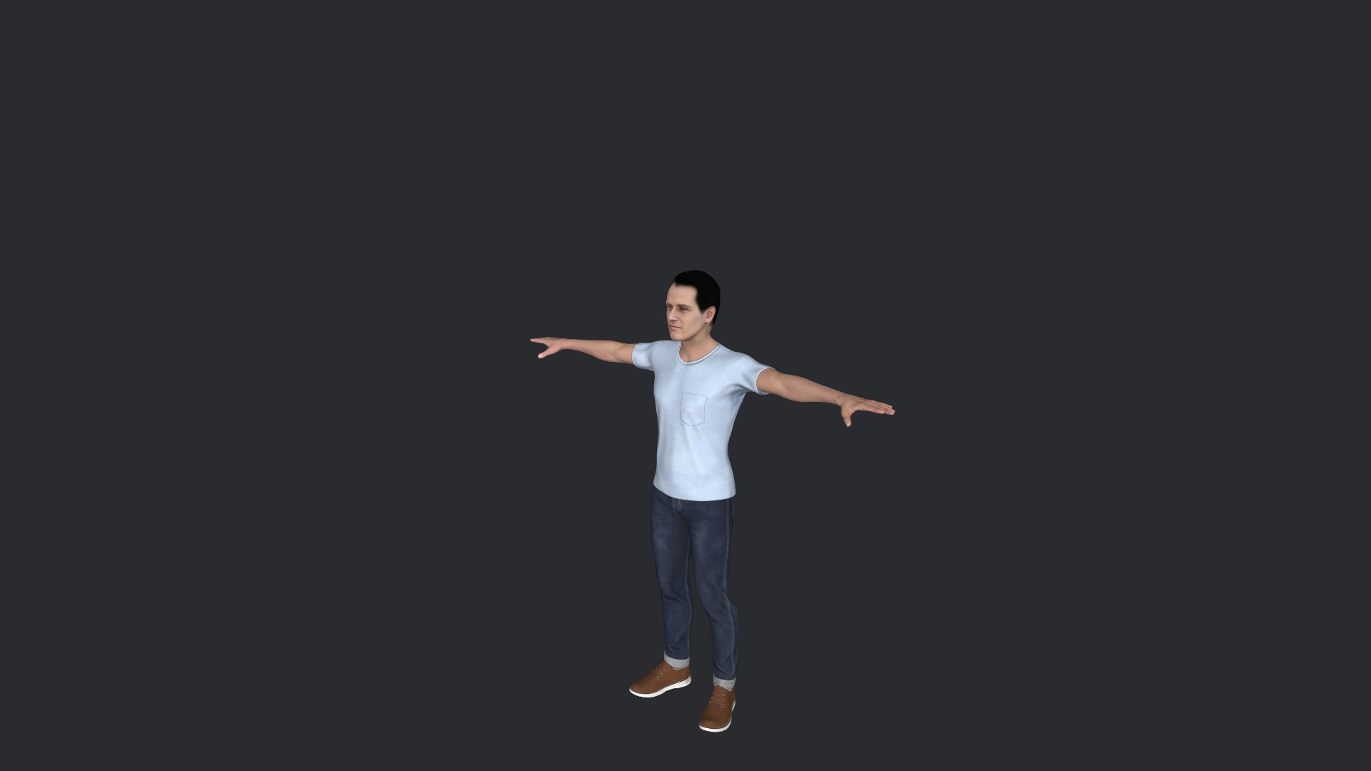 3D Paul Newman Hyper Realistic Full Body Fully Rigged 3D Character ...