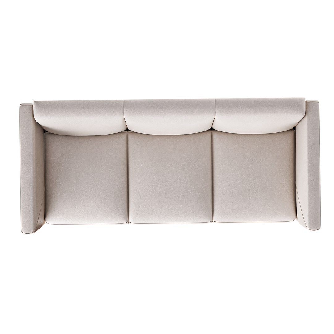 Sofa Natuzzi CT88 Cuir DOVE 3D Model - TurboSquid 2189214