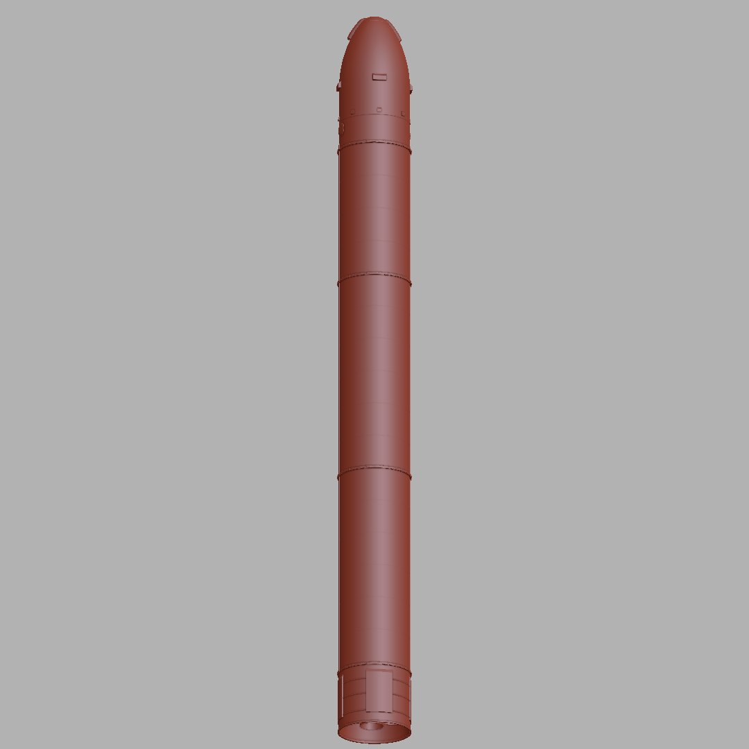 Rs-28 Sarmat Satan 2 3D Model - TurboSquid 1262694
