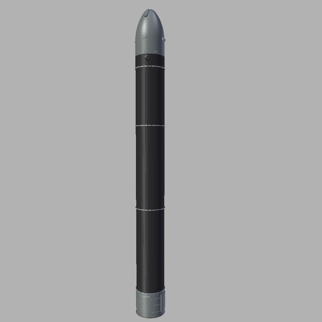 Rs-28 Sarmat Satan 2 3D Model - TurboSquid 1262694