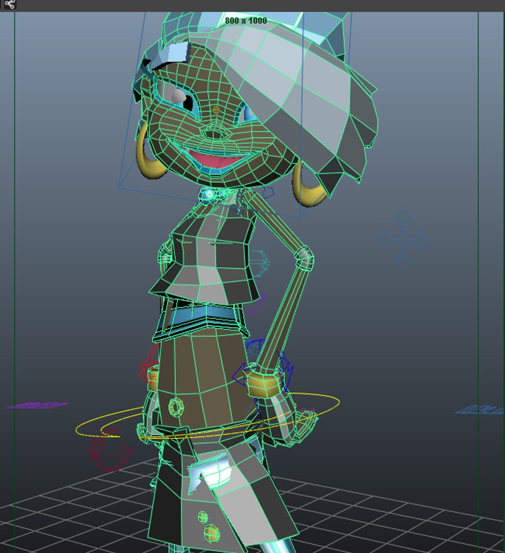 3d Model Character Animation