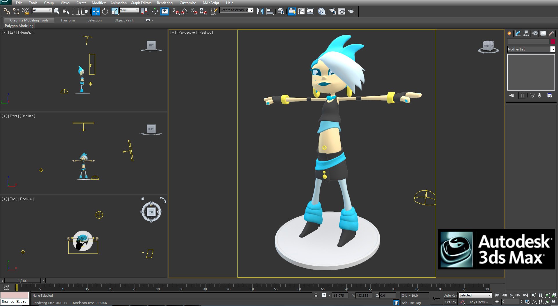 3d Model Character Animation