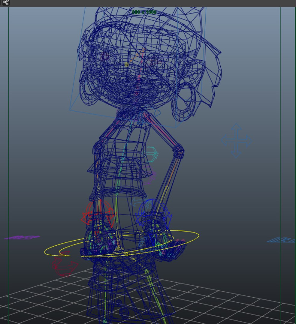 3d Model Character Animation