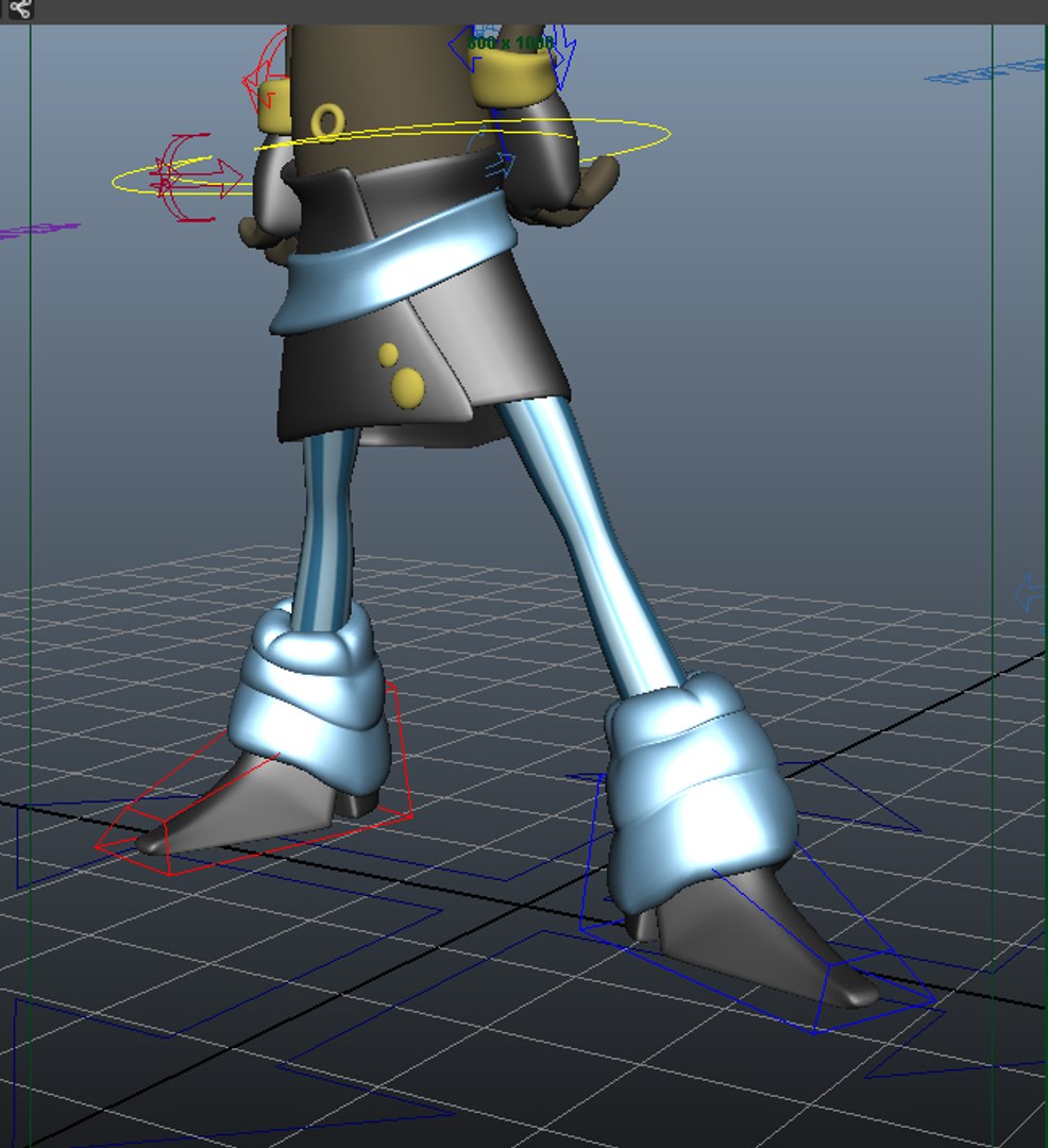 3d Model Character Animation