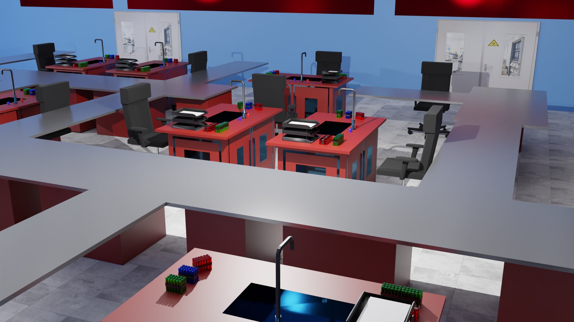 Laboratory Interior 3D Model - TurboSquid 2140778