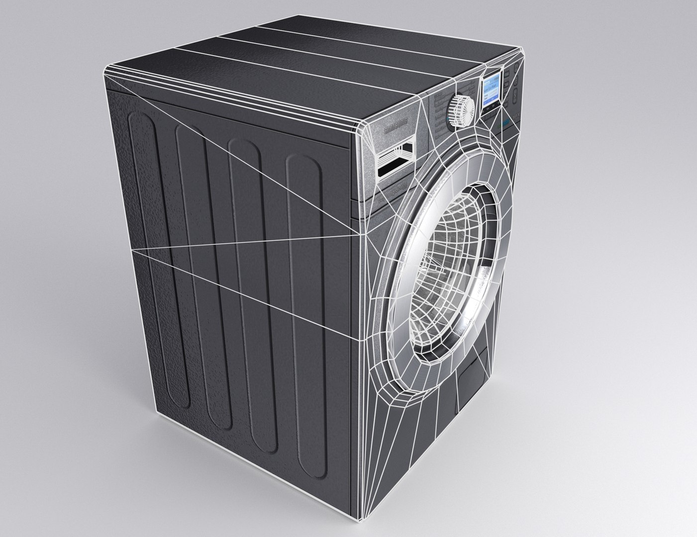 washing machine 3d model