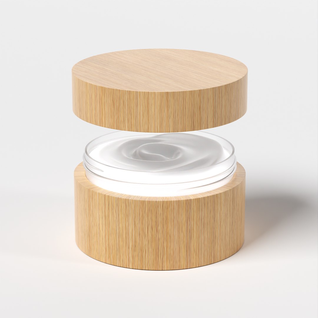 Cream Jar 41 3D Model - TurboSquid 1965903