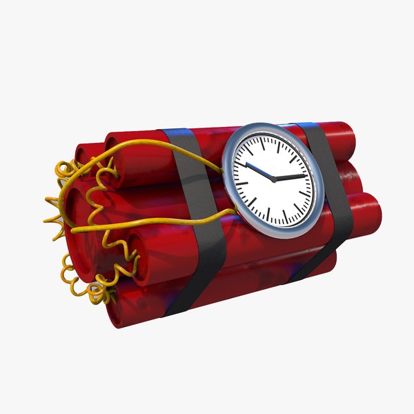 定时炸弹3D模型 - TurboSquid 2255441