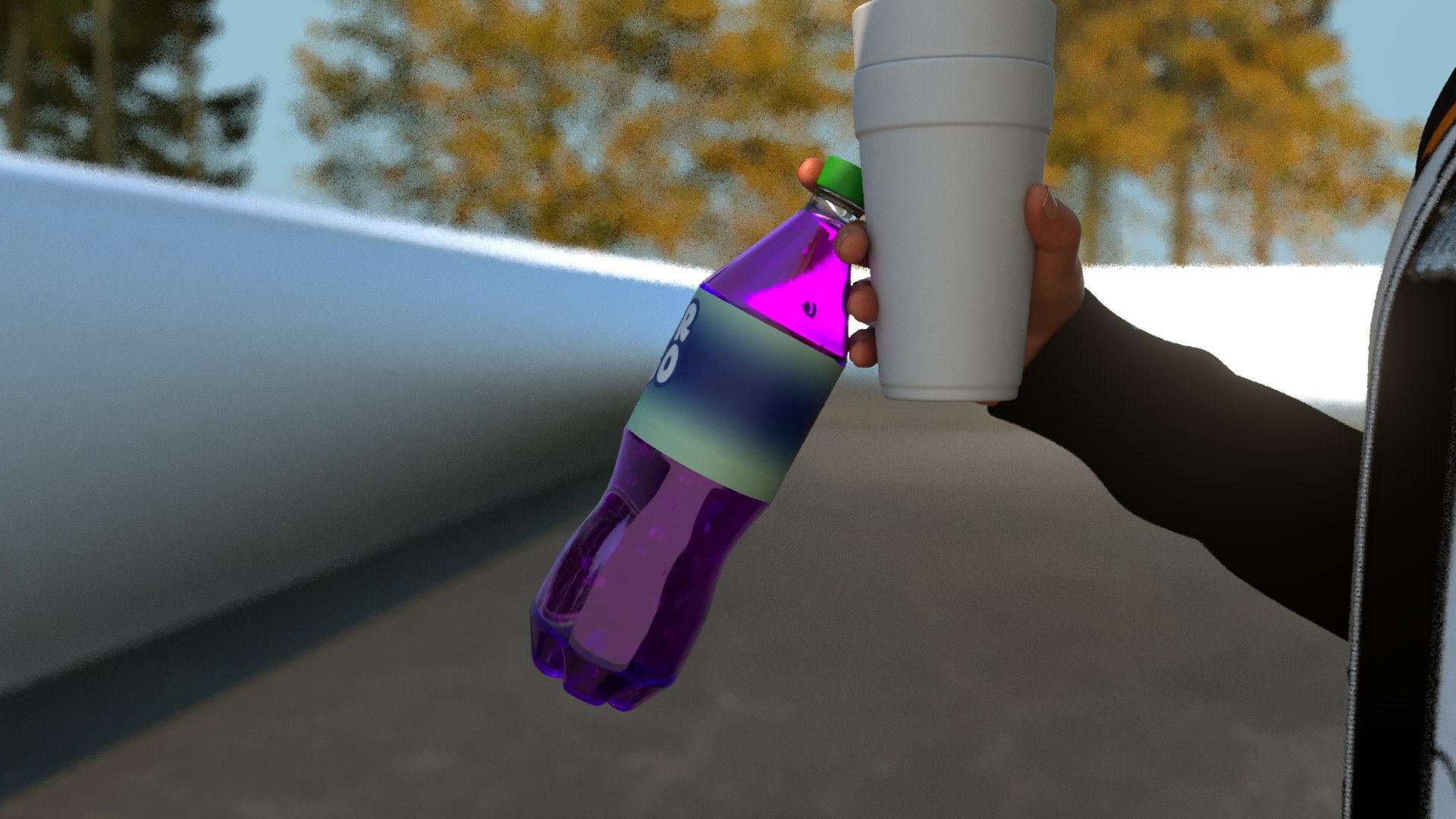 Dirty Drank Lean Bottle 3D Model - TurboSquid 2428400