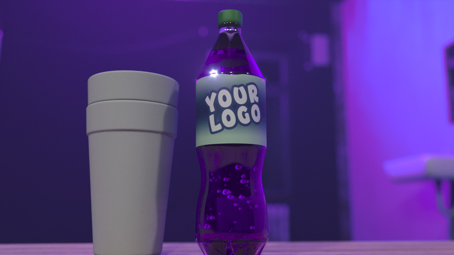 Dirty Drank Lean Bottle 3D Model - TurboSquid 2428400