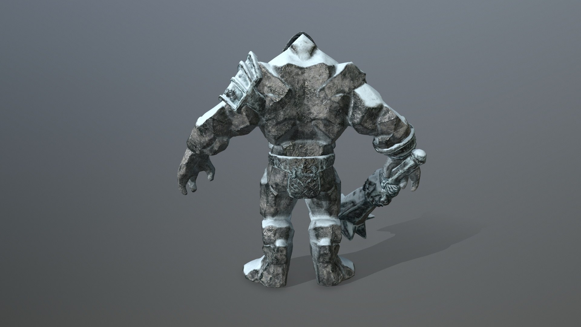 Snow Monster 3D Model - TurboSquid 1915722