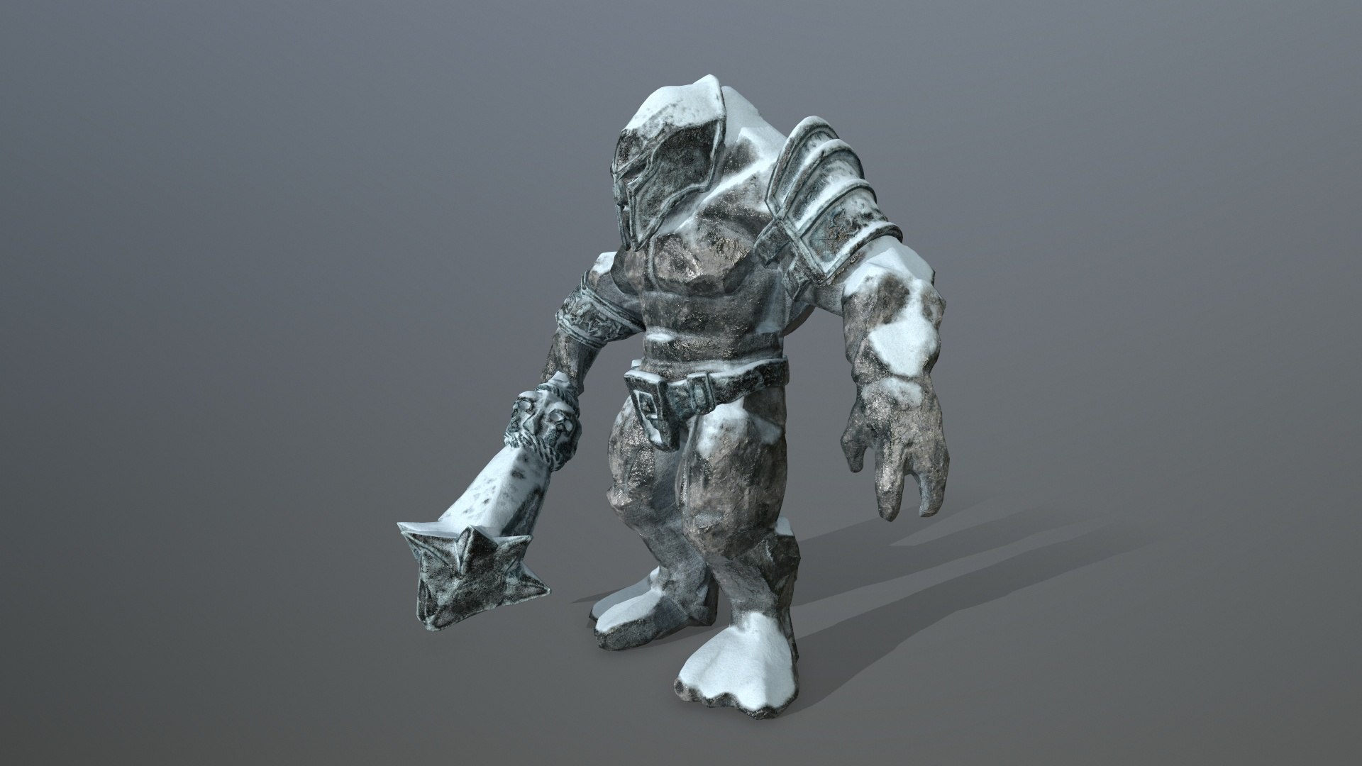 Snow Monster 3D Model - TurboSquid 1915722