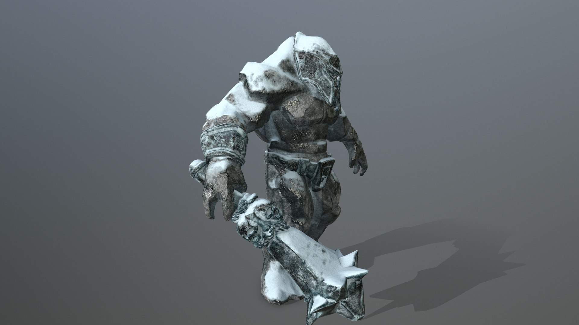 Snow Monster 3D Model - TurboSquid 1915722