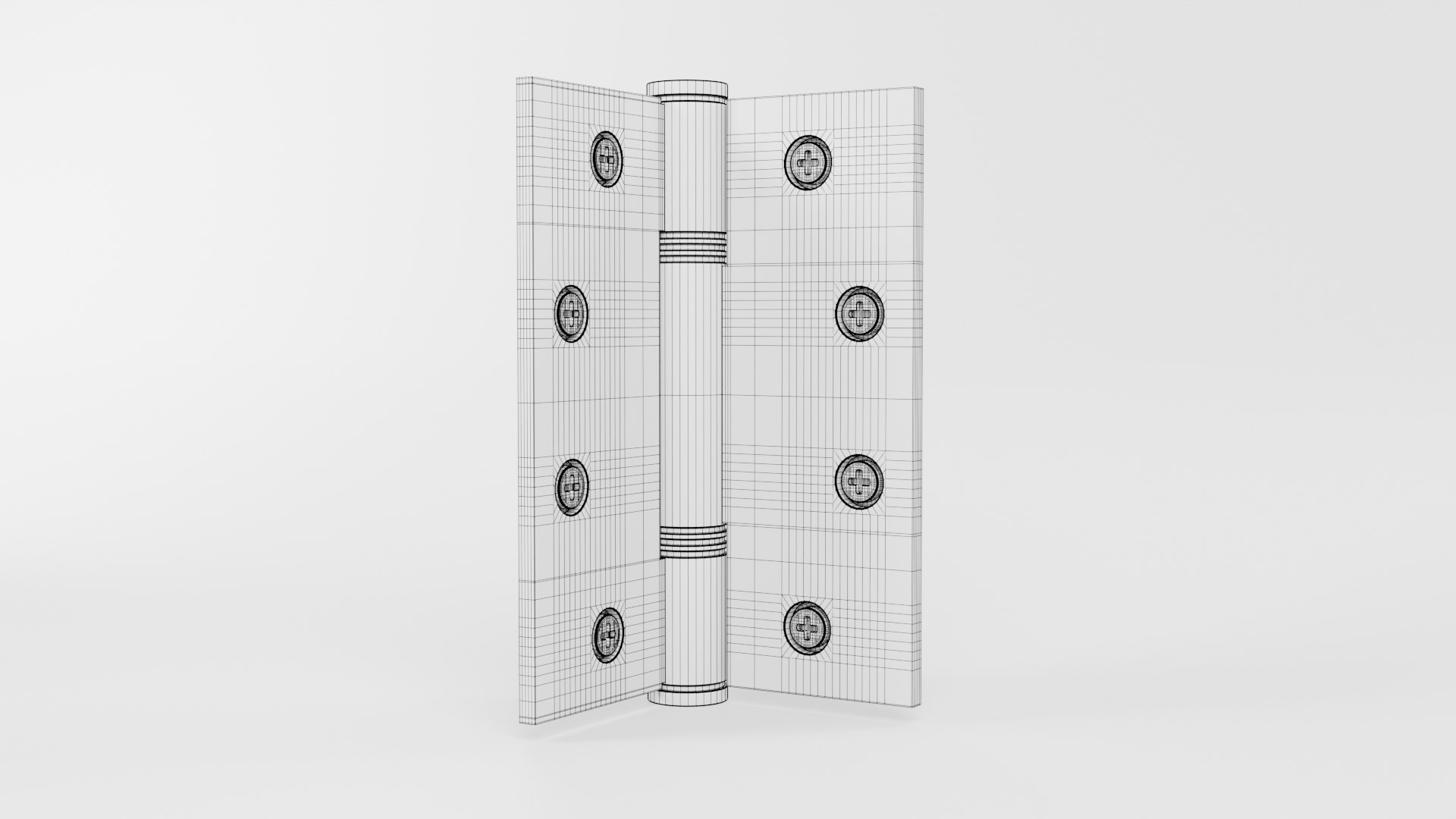 Door Hinges N3 3D Model - TurboSquid 2507645
