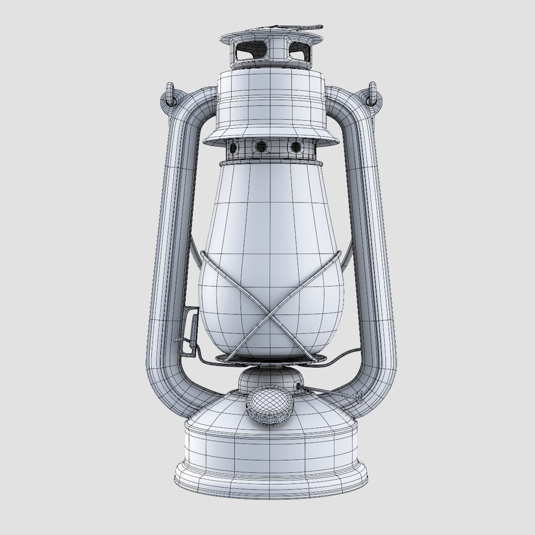 Kerosene Oil Lamp 3D Model - TurboSquid 2100522