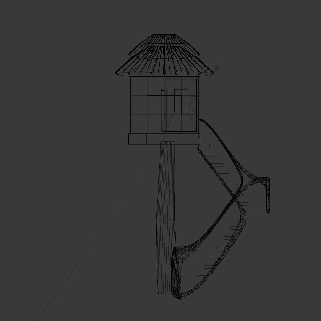 3D Model Tree House - TurboSquid 1819915