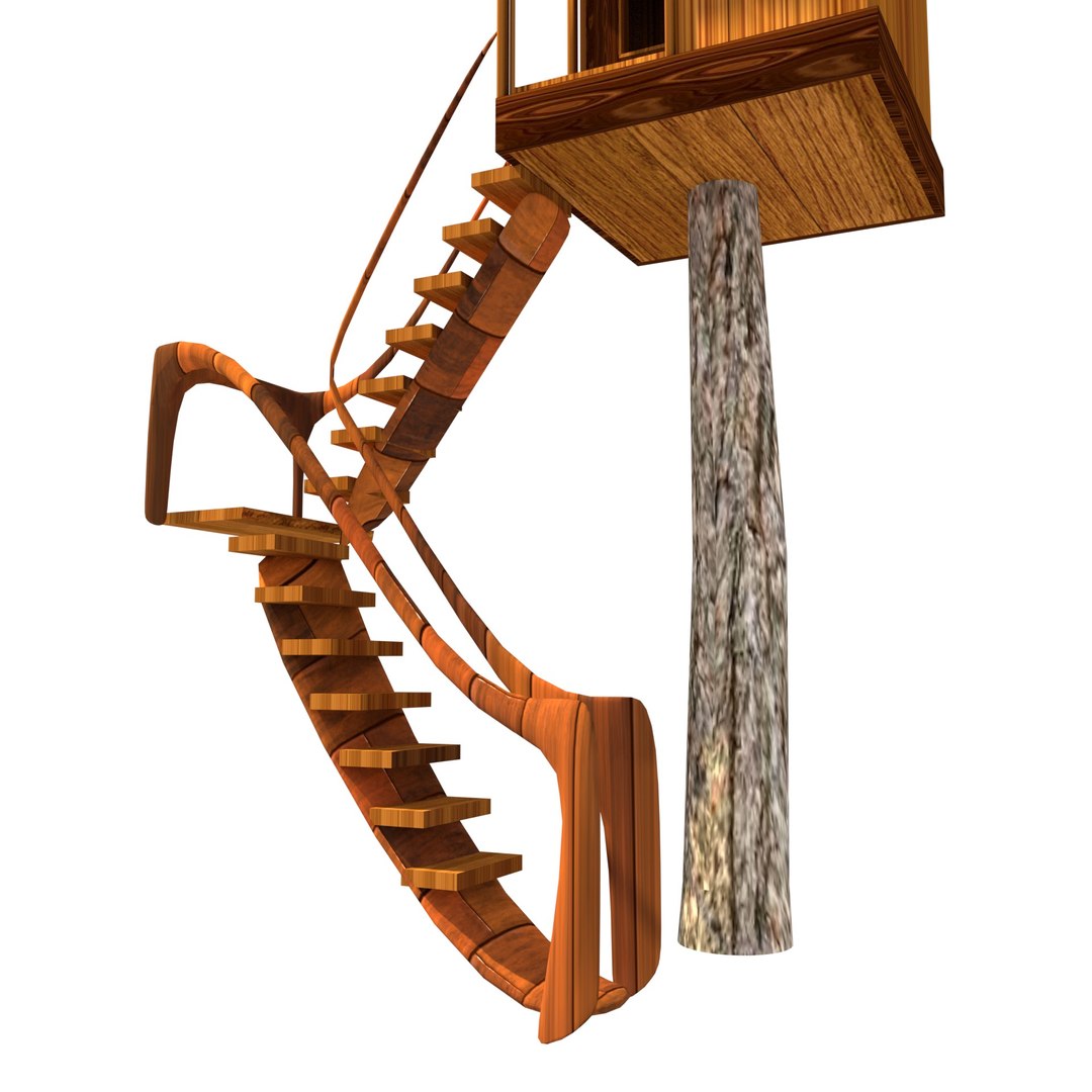 3D Model Tree House - TurboSquid 1819915