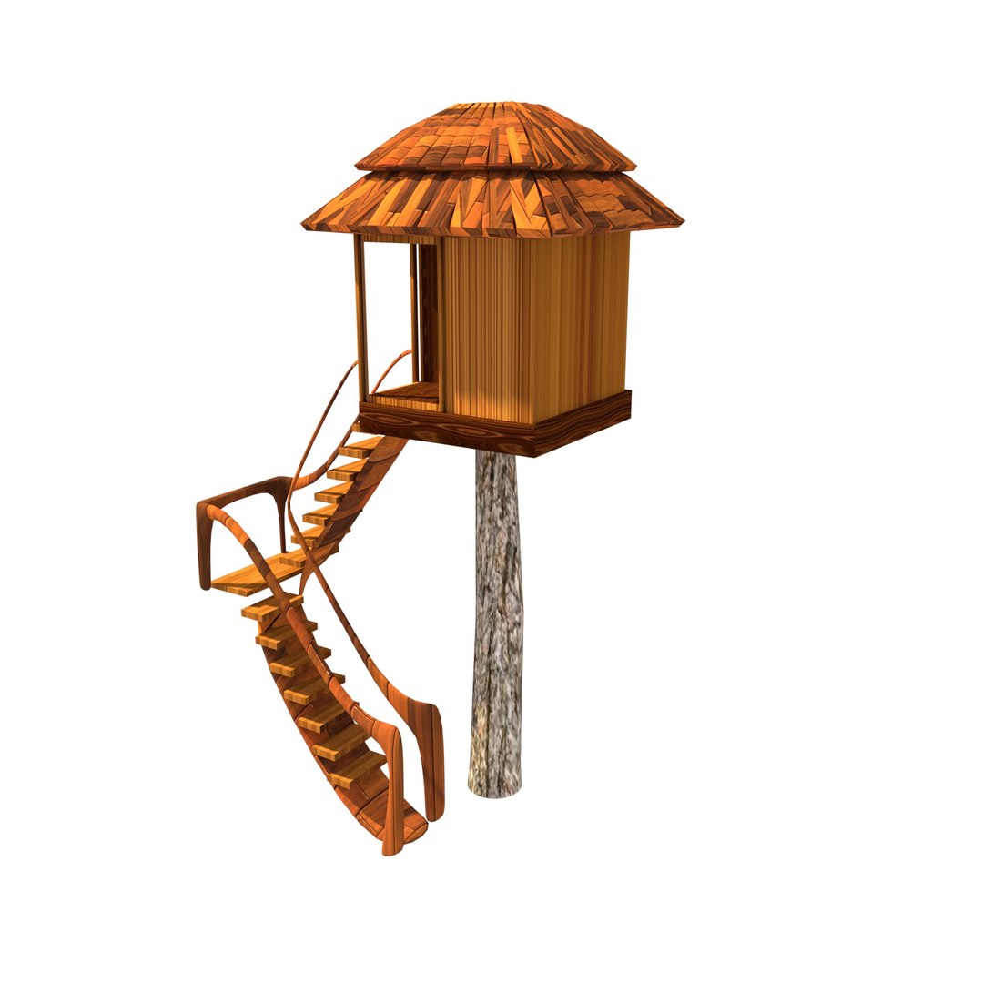 3D Model Tree House - TurboSquid 1819915