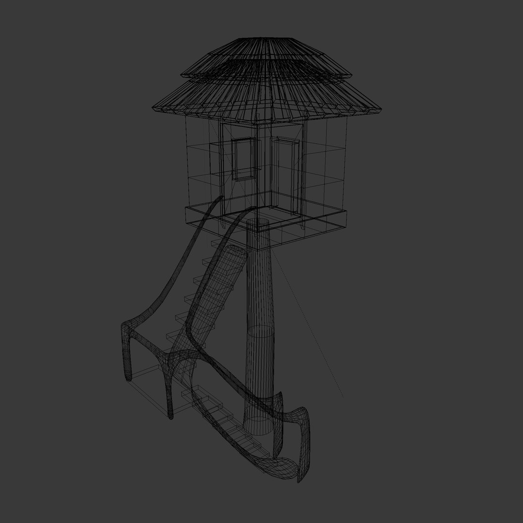 3D Model Tree House - TurboSquid 1819915