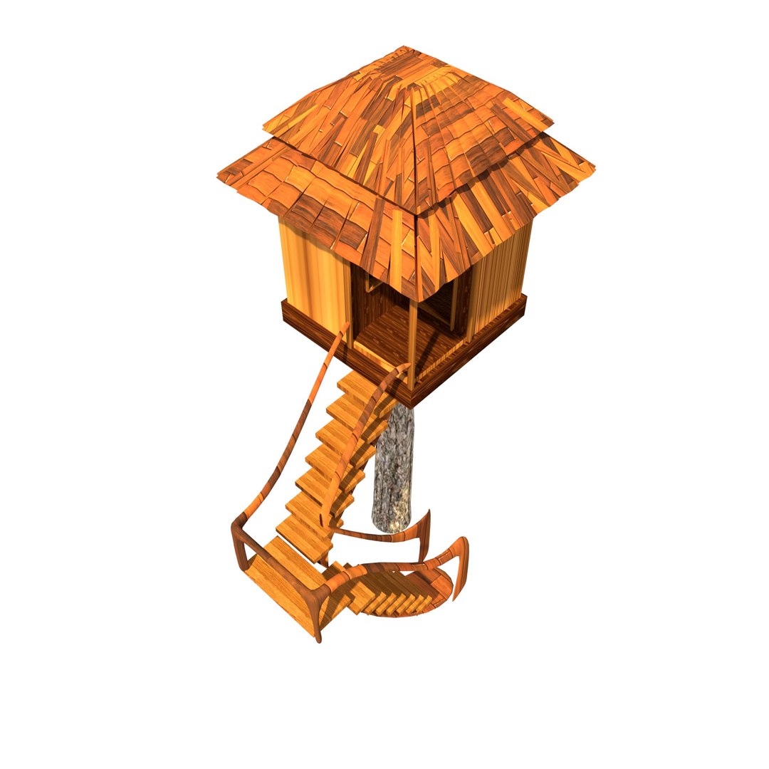 3D Model Tree House - TurboSquid 1819915