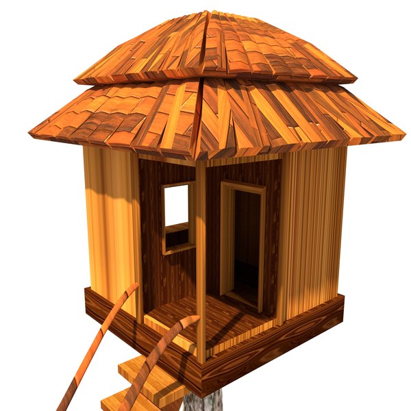3D model tree house - TurboSquid 1819915