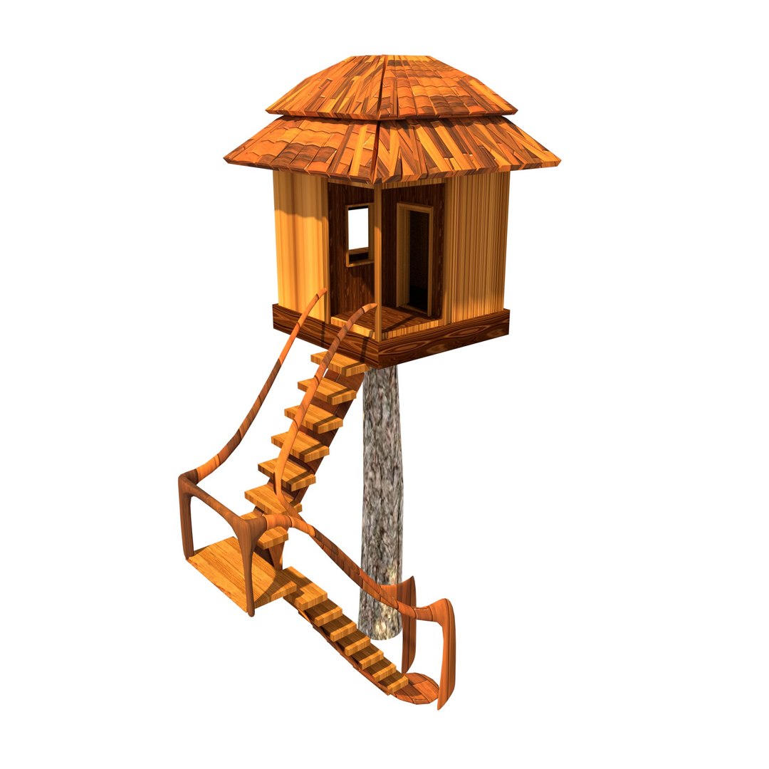 3D Model Tree House - TurboSquid 1819915