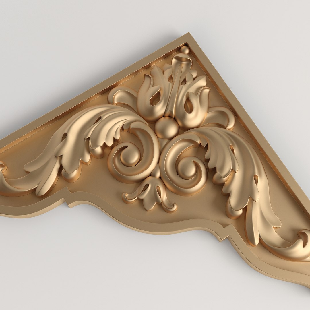 3D Model Corner Decor - TurboSquid 1708862