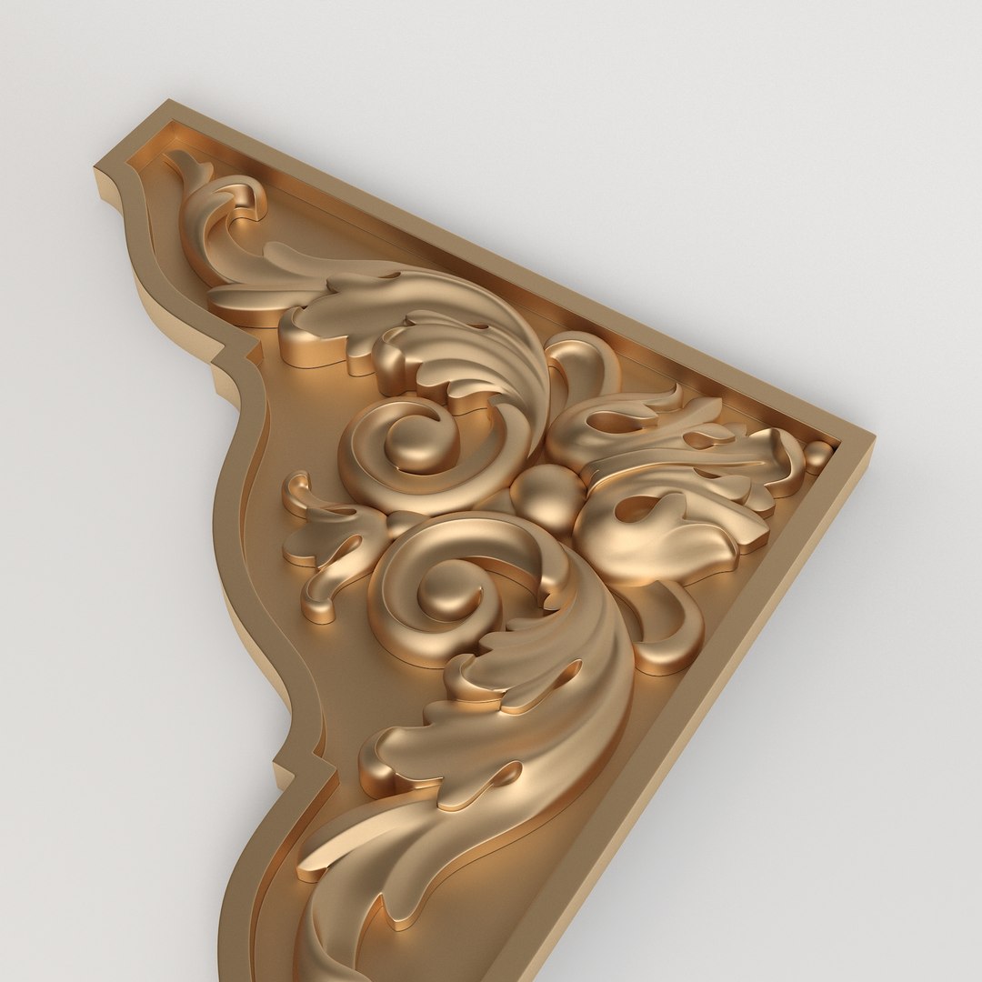 3D Model Corner Decor - TurboSquid 1708862